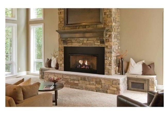 small fireplace surround