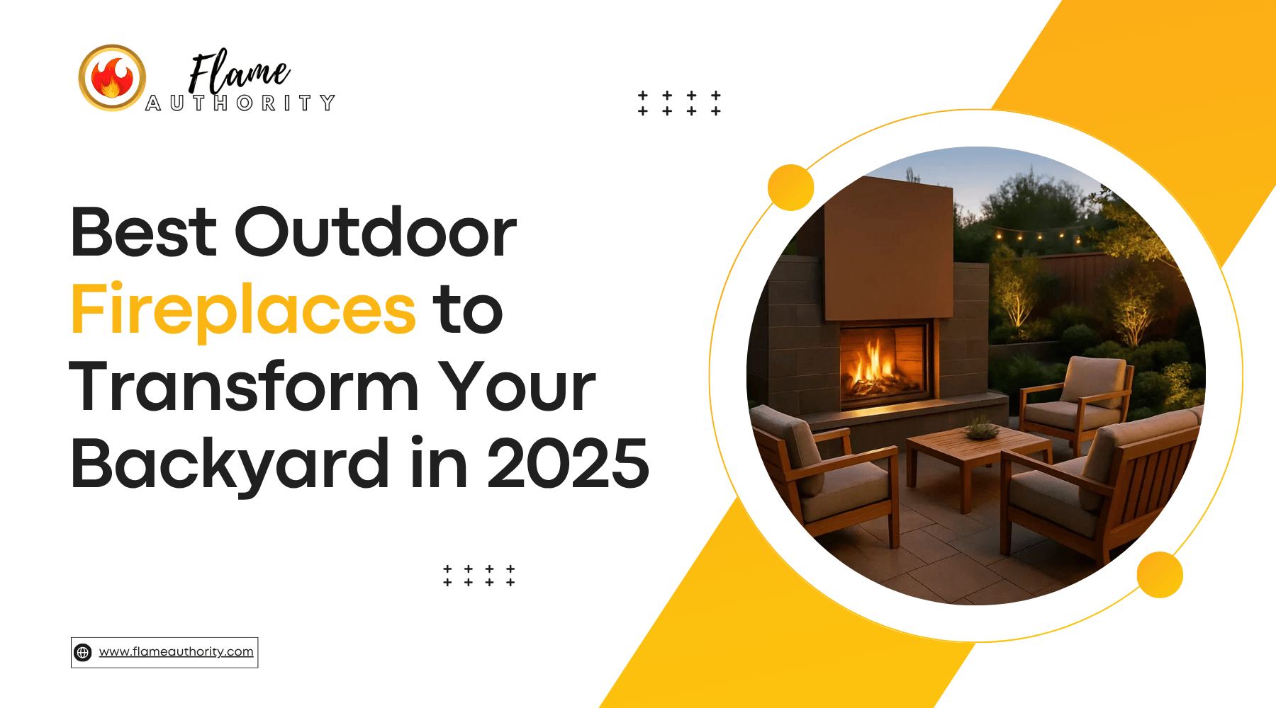 Best Outdoor Fireplaces to Transform Your Backyard in 2025 – Flame ...
