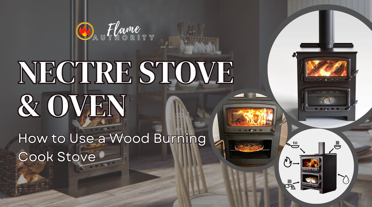 Nectre Stove & Oven | How to Use a Wood Burning Cook Stove – Flame ...