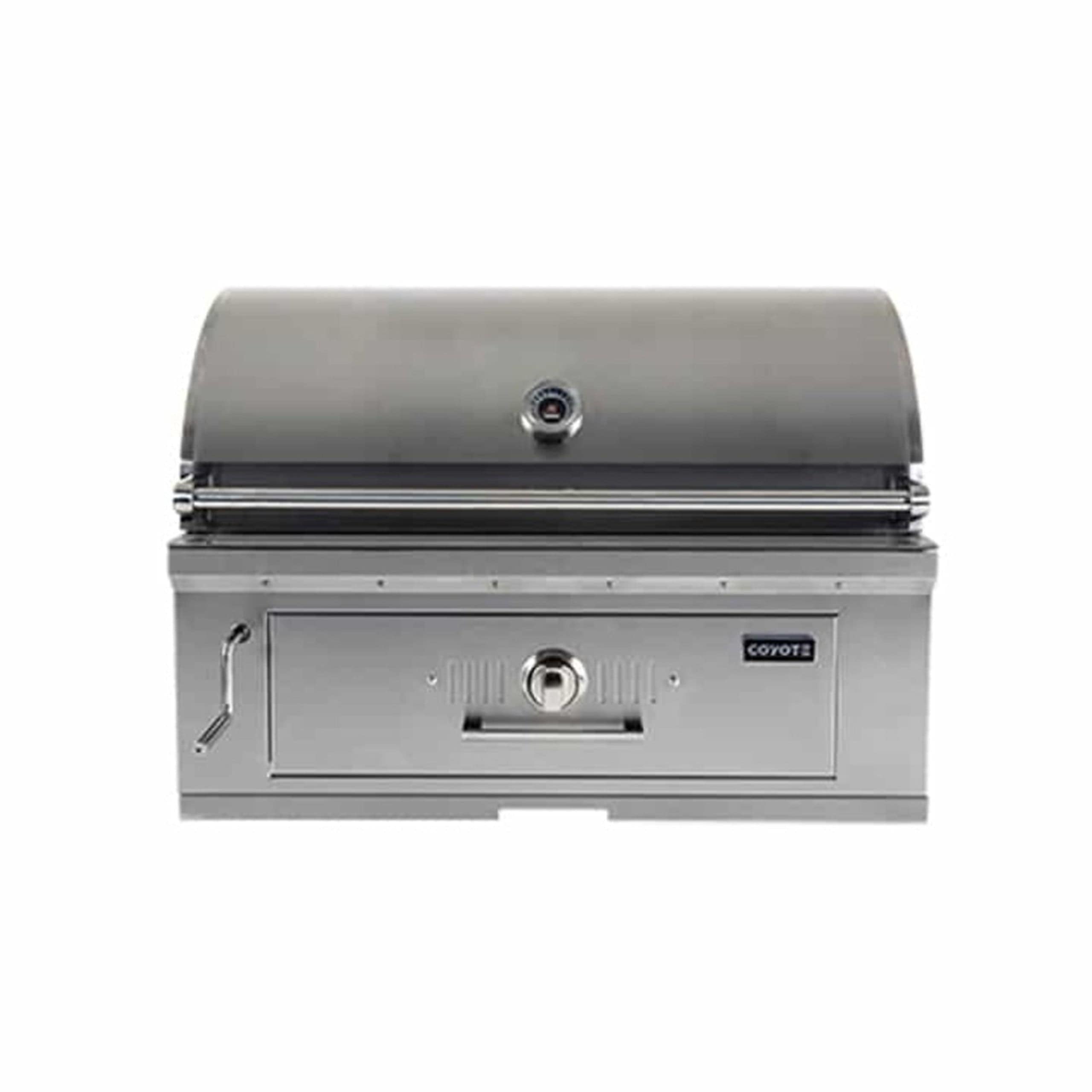 Coyote 36-inch Built-in Premium Charcoal Grill C1CH36 – Flame Authority