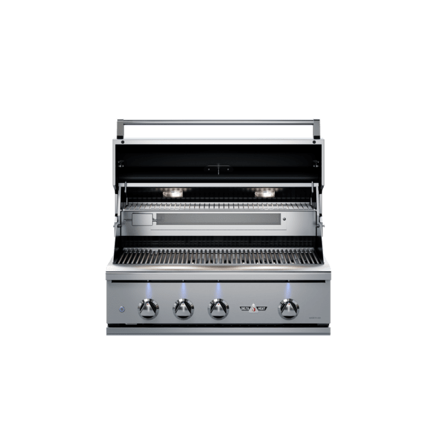 Delta Heat 32-Inch Built-In Gas Grill with Rotisserie DHBQ32R-D – Flame ...