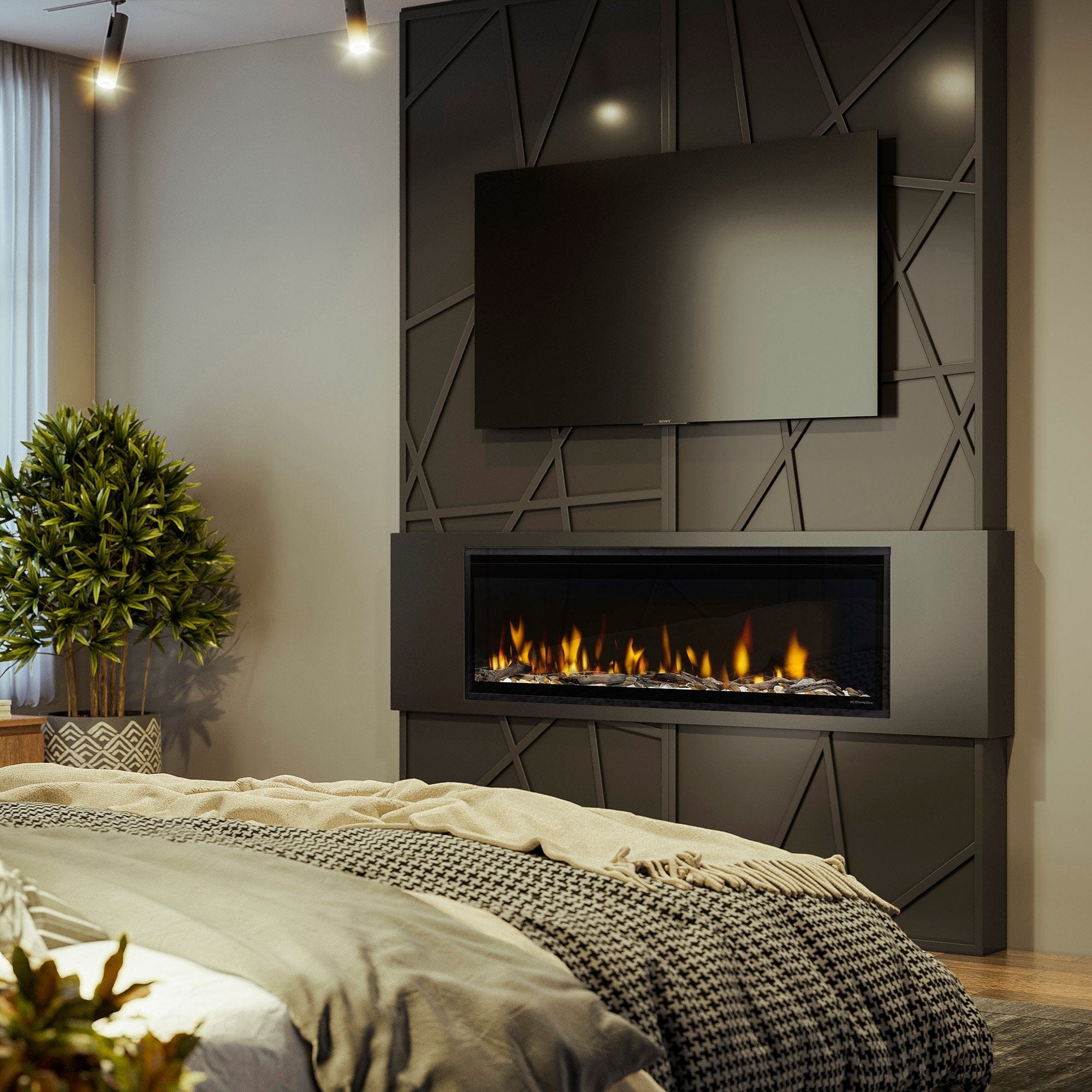 Dimplex Ignite Evolve 50" Built-in Linear Electric Fireplace EVO50 ...
