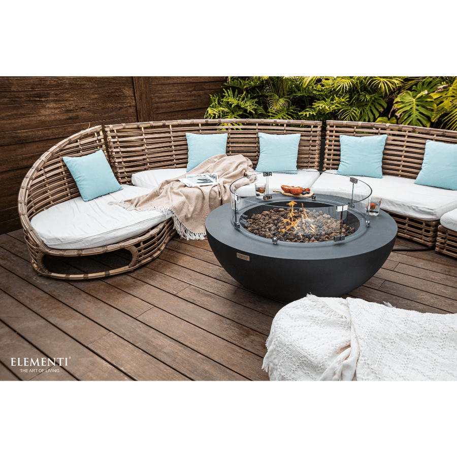 Elementi Lunar Bowl Fire Table OFG101 – Flame Authority