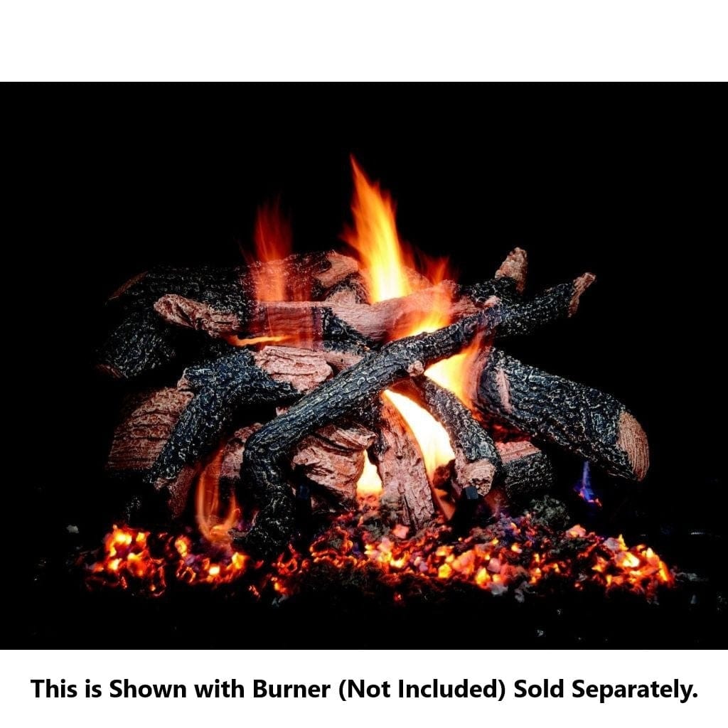 Golden Blount 24" Texas Hickory Fire See Through Log Set HF-24-ST ...