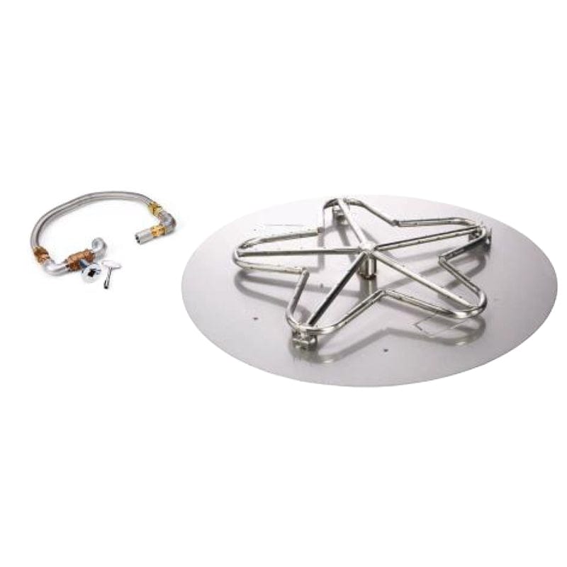 HPC Fire 12" SST Standard 5 Spoke Fire Pit Insert CFPK/PENTA12 KIT ...