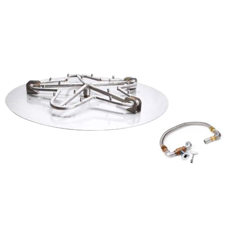HPC Fire 18" SST Torpedo 5 Spoke Fire Pit Insert TOR-CFPK/PENTA18 KIT ...