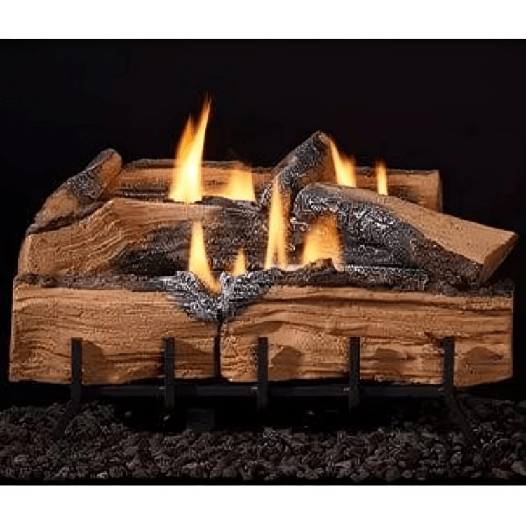 Majestic Mezmer Split 24" Gas Log Set for Lumonessen Burner MZMRSP-24 ...