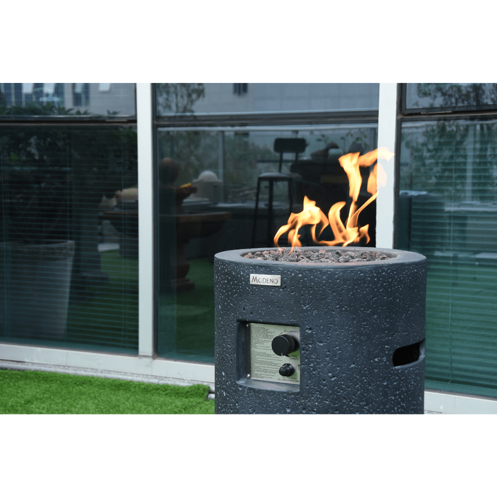 Modeno Lava Tube Fire Pit OFG602-LP – Flame Authority