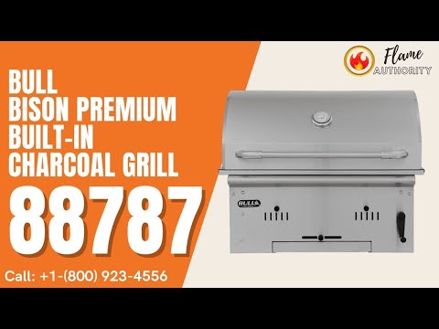 Bull Bison Premium Built-In Charcoal Grill | Flame Authority