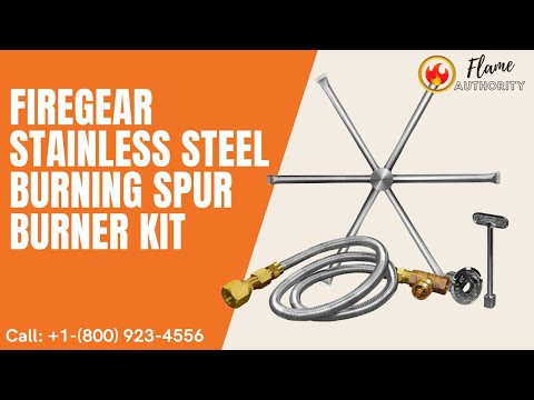 Firegear Stainless Steel 12-inch Burning Spur Burner Kit - DBS-12K ...