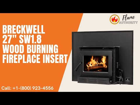 Breckwell 27" SW1.8 Wood Burning Fireplace Insert – Flame Authority