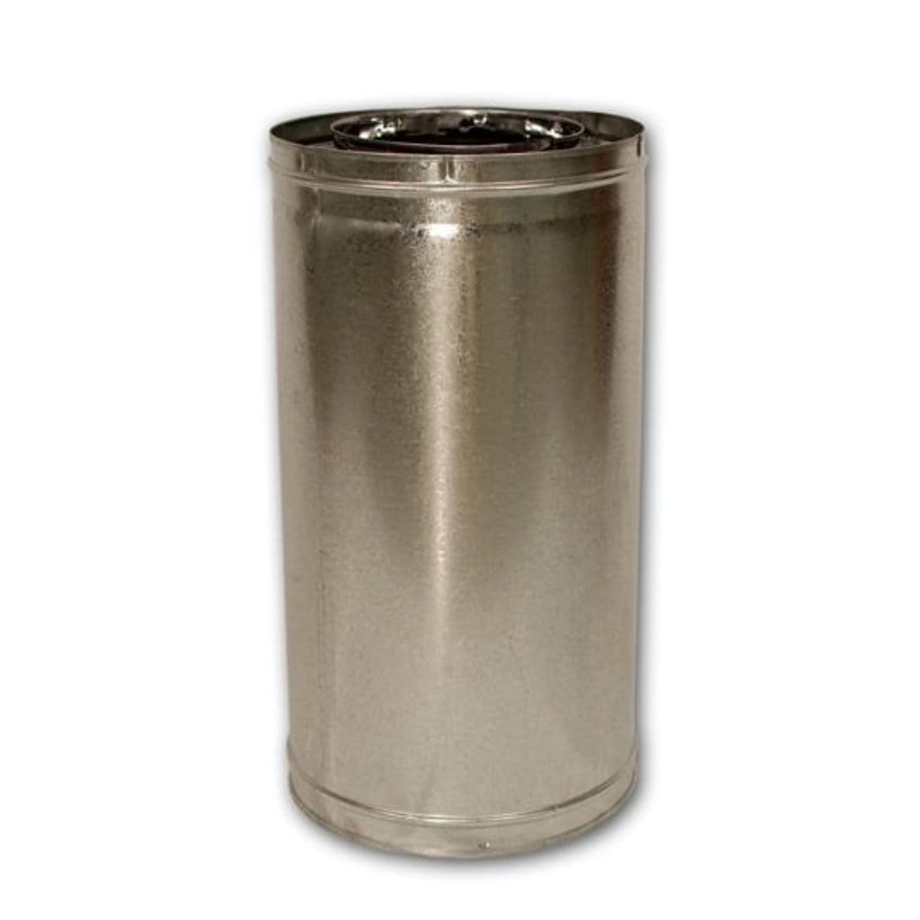 Superior 24-inch Section Double Wall Pipe Snap Lock 24-8DM – Flame ...