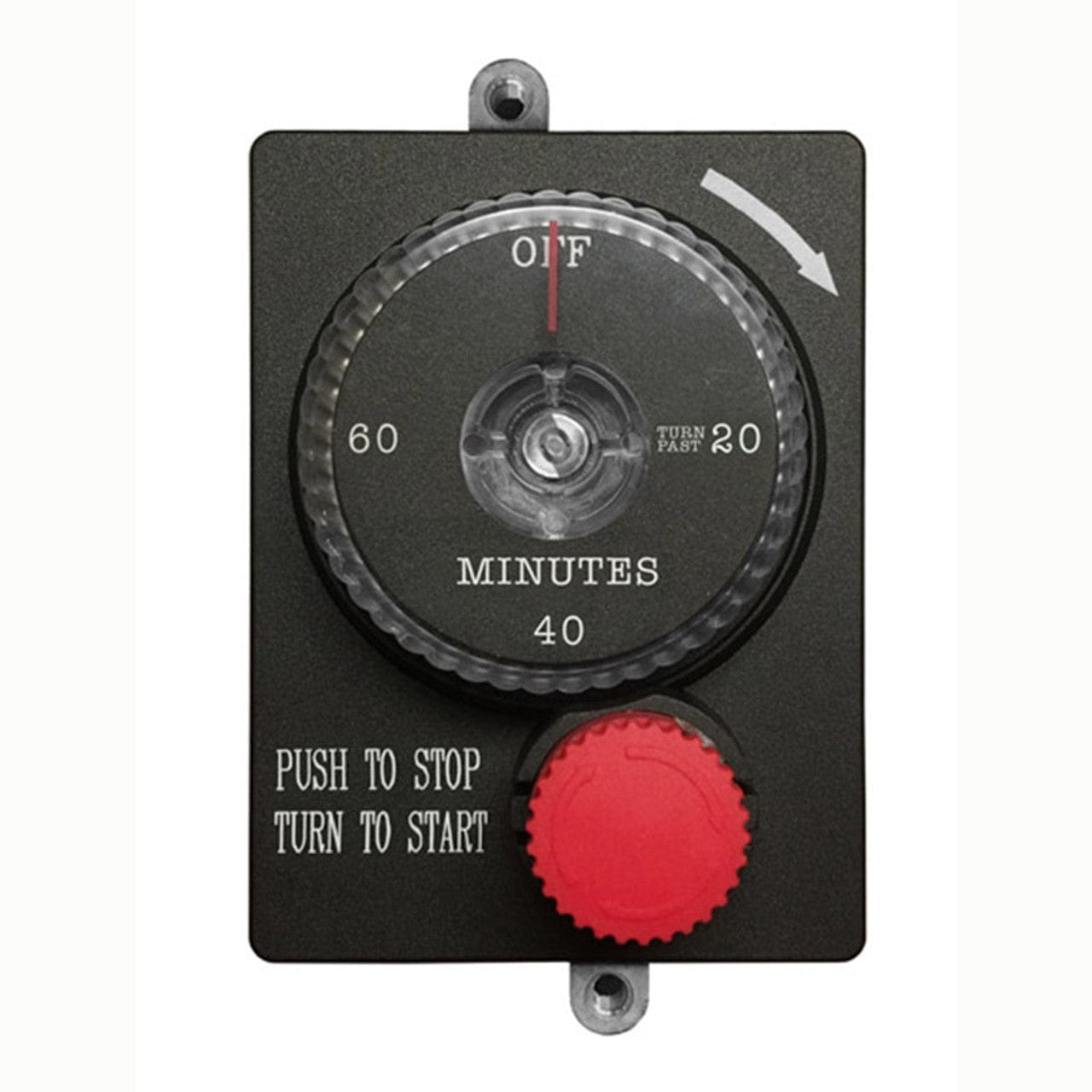 TrueFlame Mechanical Timer with Manual Emergency Shut-Off – Flame Authority