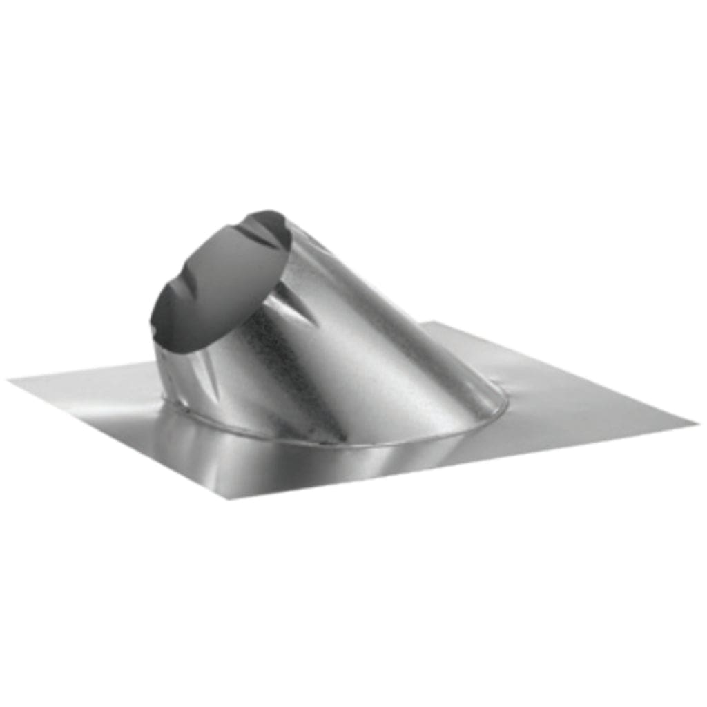 DuraVent DuraTech 12" Diameter All-Fuel Aluminum Roof Flashing-12DT-F6 ...