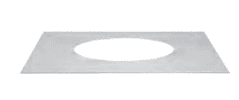 DuraVent DuraTech 8" Diameter Chimney Pipe Firestop Spacer - 8DT-FS ...