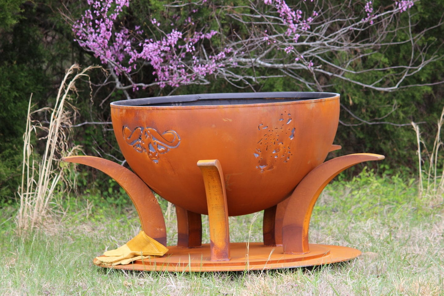 Fire Pit Art Africa's Big Five 41-inch |Africa-PENTA 24-200K BTU-AWEIS ...