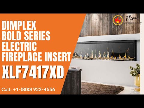 Dimplex Bold 74" Built-in Linear Electric Fireplace XLF7417-XD – Flame ...