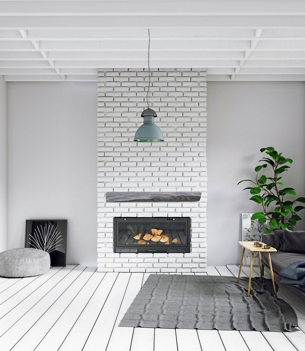 Lexington Hearth Cabin Pine Weathered Grey Non-Combustible Mantel ...