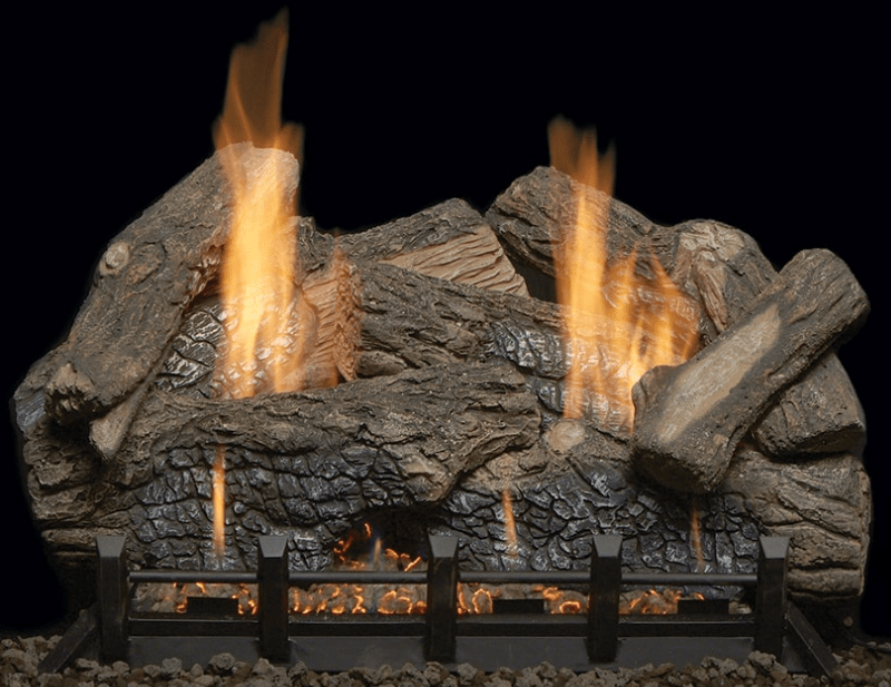 Monessen 18-inch Highland Oak 7-piece Gas Log Set - HO18-R – Flame ...