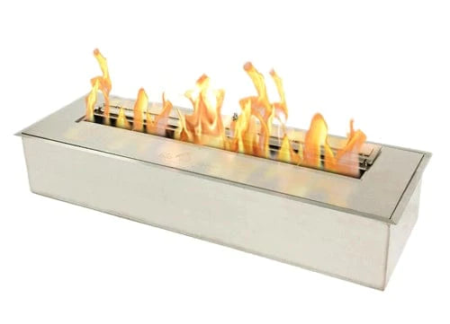 The Bio Flame 24-inch Built-In Ethanol Fireplace Burner – Flame Authority