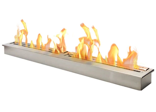 The Bio Flame 72-inch Built-In Ethanol Fireplace Burner – Flame Authority