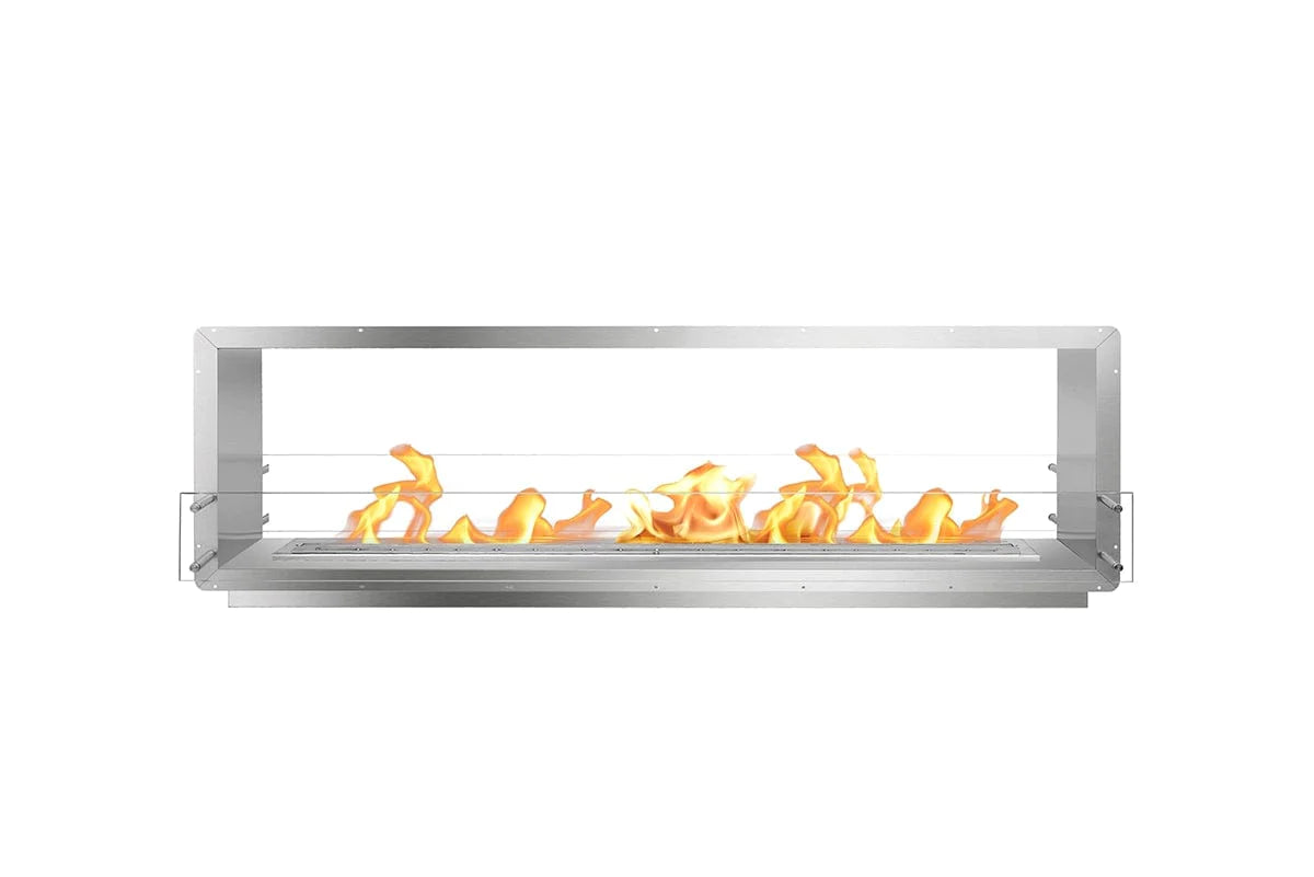 The Bio Flame 84-inch Double Sided Built-In Ethanol Firebox – Flame ...