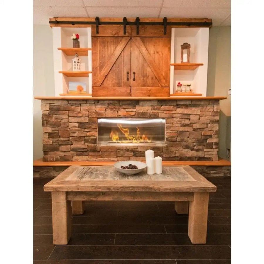 The Bio Flame Smart 51-inch Single Sided Ethanol XL Firebox – Flame ...